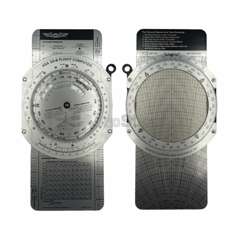 ASA E6-B METAL FLIGHT COMPUTER - Aerosupply