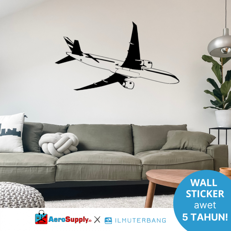 BOEING 777 CRUISE WALL STICKER PREMIUM - Ilmuterbang