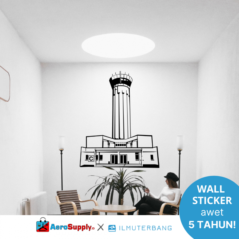 SOETTA ATC TOWER WALL STICKER PREMIUM - ilmuterbang