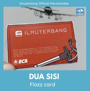 PREMIUM FLAZZ CARD BCA "REMOVE BEFORE FLIGHT." - ilmuterbang - Aerosupply