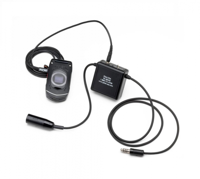 ADAPTER SMARTPHONE HELICOPTER HEADSET PA-86AH -PILOT USA - Aerosupply