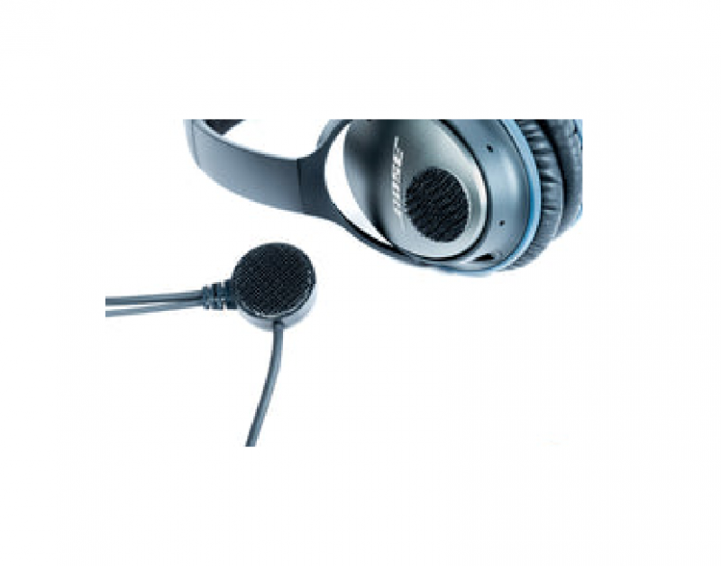 CLASSIC AVIATION DUAL GA MICROPHONE -NFLIGHT NOMAD - Aerosupply