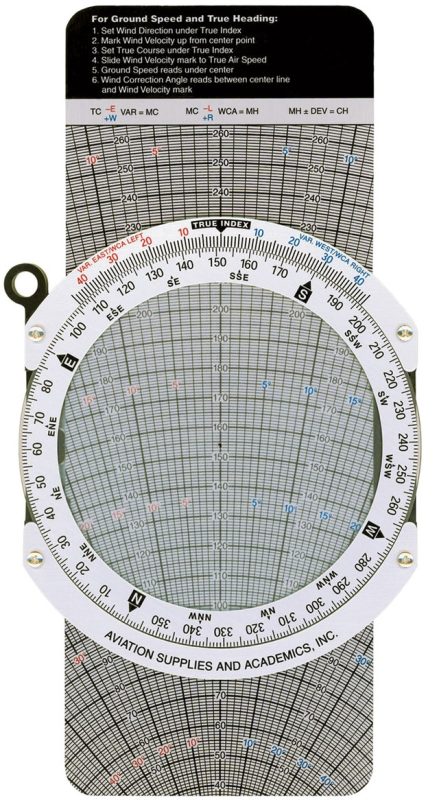 ASA E6-B COLOR METAL FLIGHT COMPUTER - Aerosupply