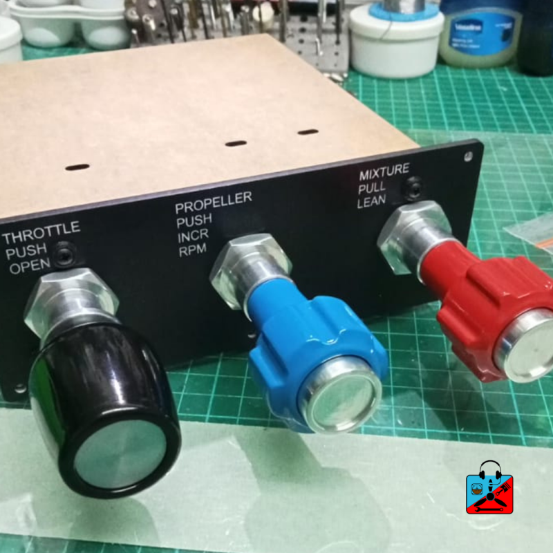 Blusim Cessna Throttle Quadrant Advance TPM - Aerosupply