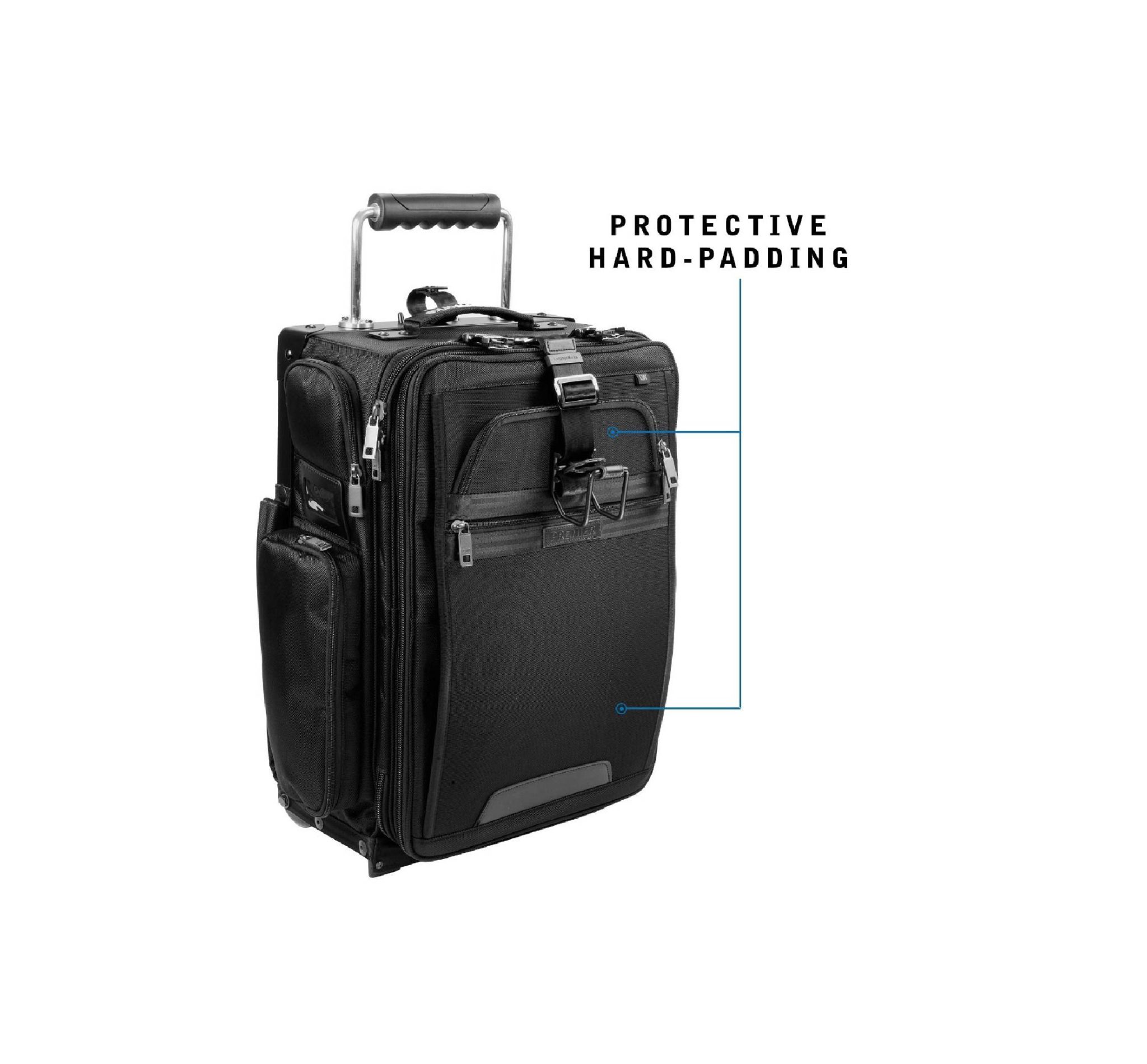 Stealth Premier 22" Rolling Bag Expandable Suiter - Aerosupply